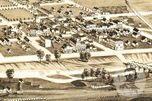 Old Map of Littleton New Hampshire 1883, Vintage Map Art Print, 24"x36 ...