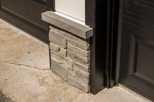 Natural Stone Veneer facade - Contemporary - Entry - New York - by ...
