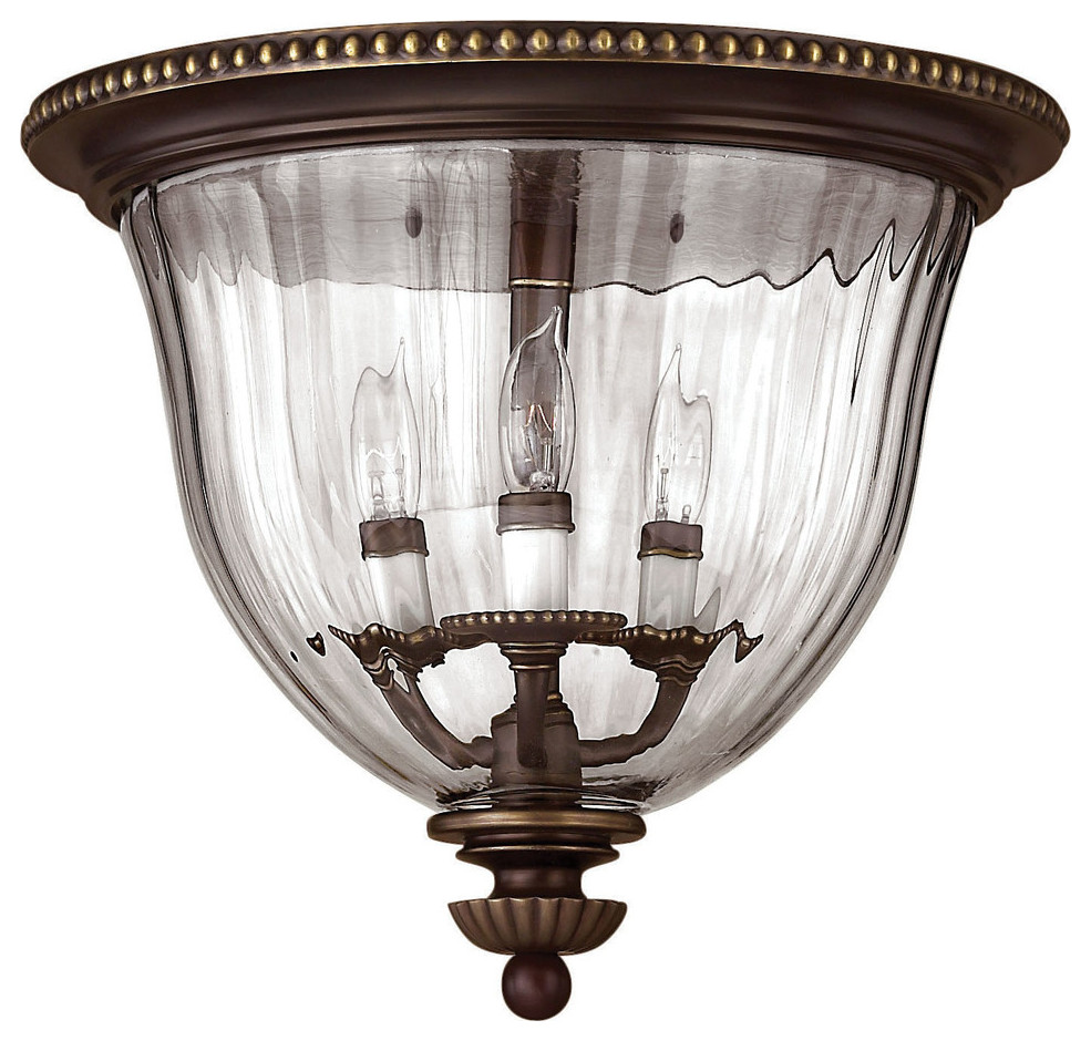 Hinkley Cambridge Foyer Small Flush Mount - Traditional - Flush-mount ...