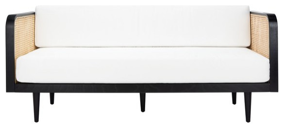 Safavieh Couture Helena French Cane Daybed, #N/A - Tropical - Daybeds ...
