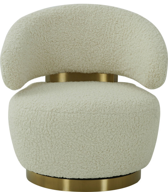 Austin Faux Shearling Chair - Contemporary - Armchairs And Accent ...