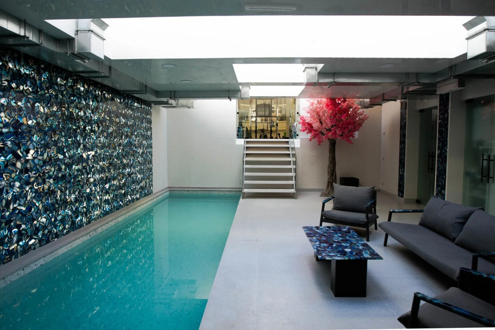 Subterranean Agate Pool Room - Contemporary - Swimming Pool & Hot Tub ...