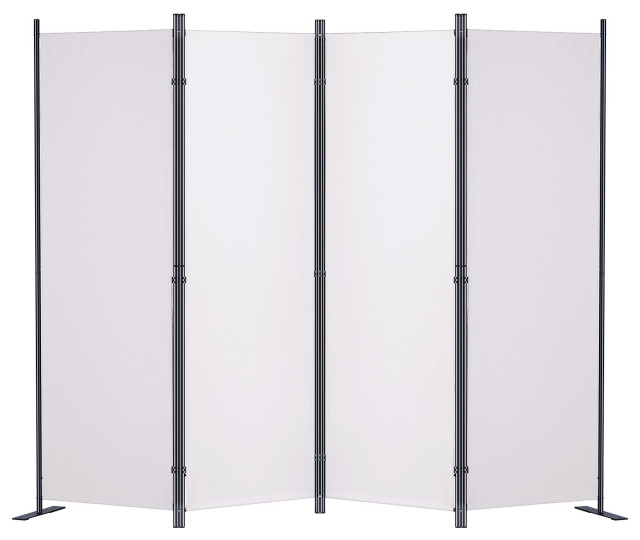 VEVOR Room Divider 4-Panel Folding Privacy Screen 88.2"x11.8"x67.3 ...