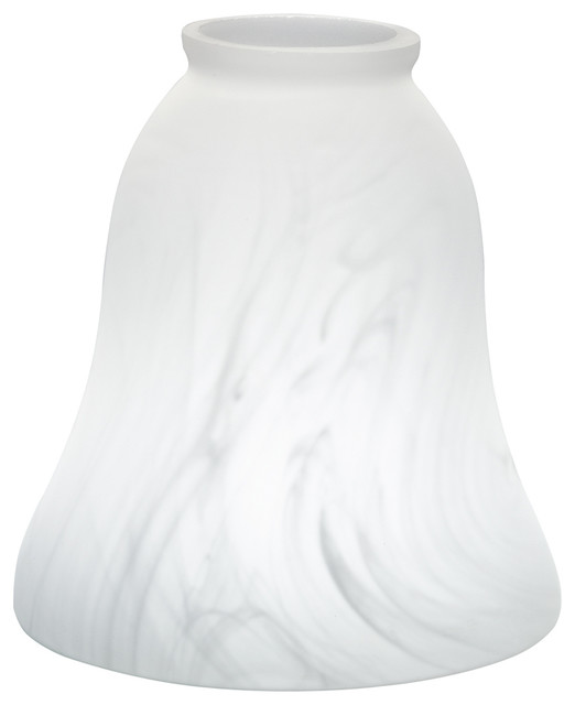 5" Alabaster Swirl Glass Shade 4-Pack, 5.250 - Transitional - Lighting ...