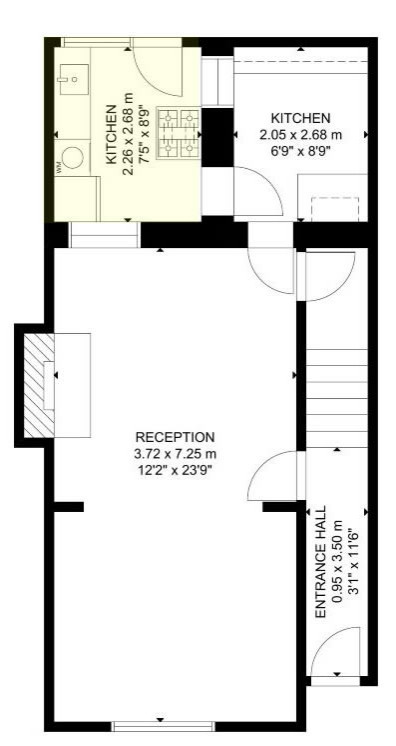 How best to integrate a lean-to kitchen | Houzz UK