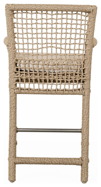 Brisbane Counter Stool by Kosas Home - Beach Style - Outdoor Bar Stools ...