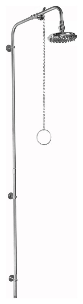 Wall Mount Outdoor Stainless Steel Shower - Contemporary - Outdoor ...