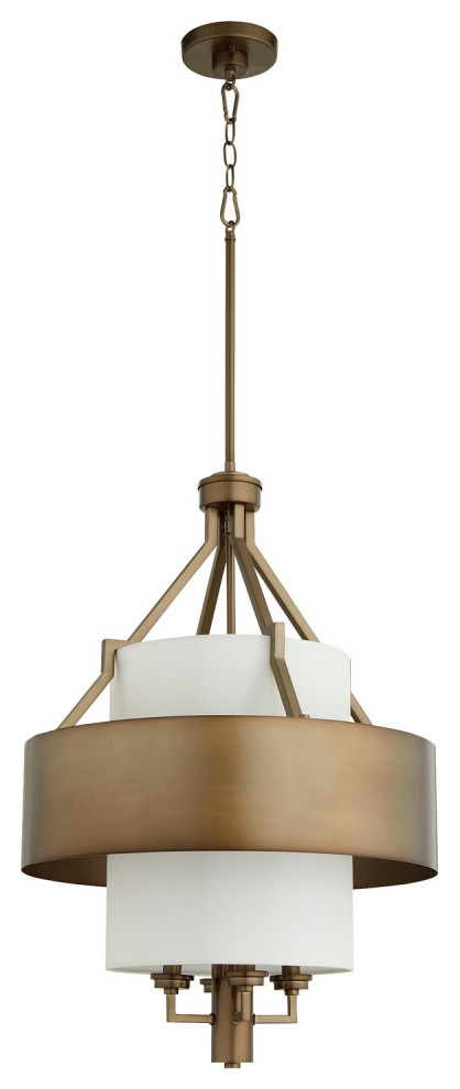 Transitional Pendant, Dark Brass - Transitional - Pendant Lighting - by ...