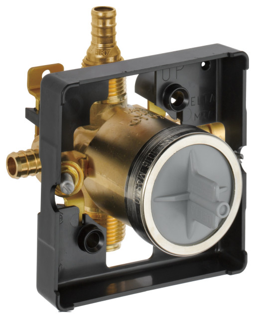Delta MultiChoice Universal Shower Rough, Prefab PEX Crimp, R10000-PFS ...