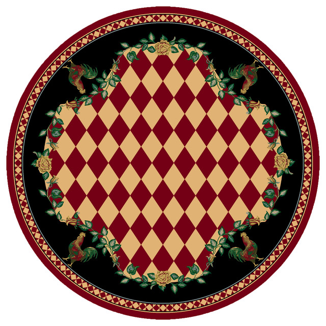 High Country Rooster Rug - Farmhouse - Area Rugs - by American Dakota ...