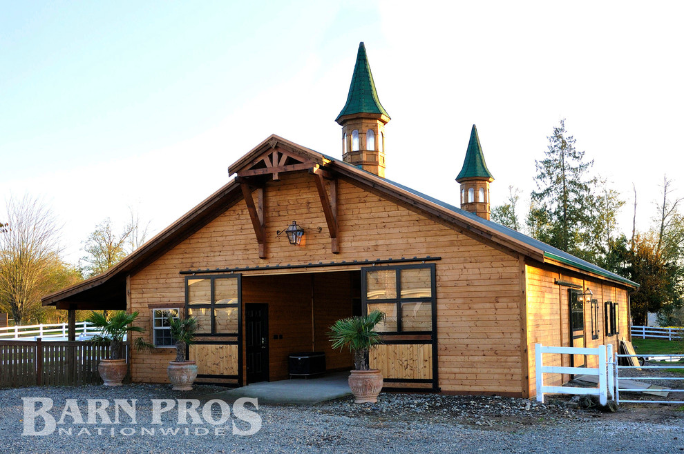 Barn Remodel Project - Before and After