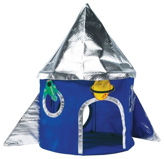 Rocket Playhouse - Traditional - Outdoor Playhouses - by JumpKing ...