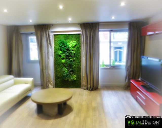 Fresque végétale stabilisée - Le Havre - by VG.tal 3DEsign | Houzz