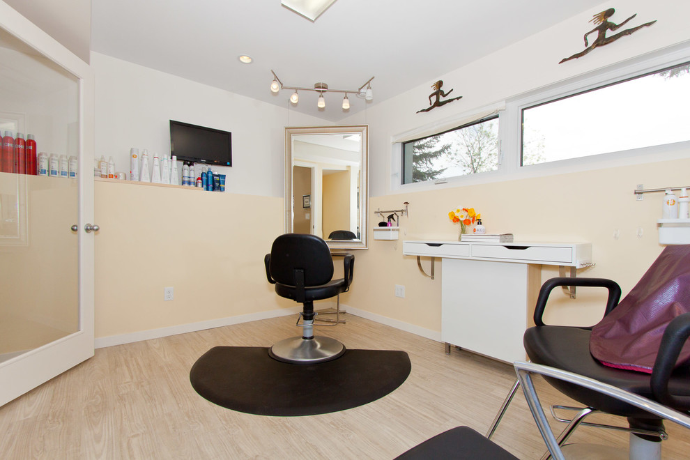 In Home Hair Salon Basement Development - Calgary - by Dependable ...