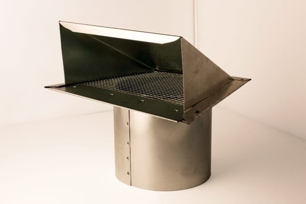 Zephyr AK00032 8 Inch Round Rain Proof Fresh Air Wall Inlet Cap ...