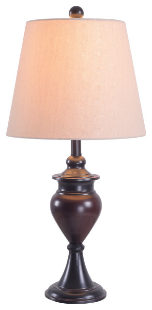 Kenroy 34217ORB Accent Lamp-2 Pack, Elliot - Traditional - Lamp Sets ...