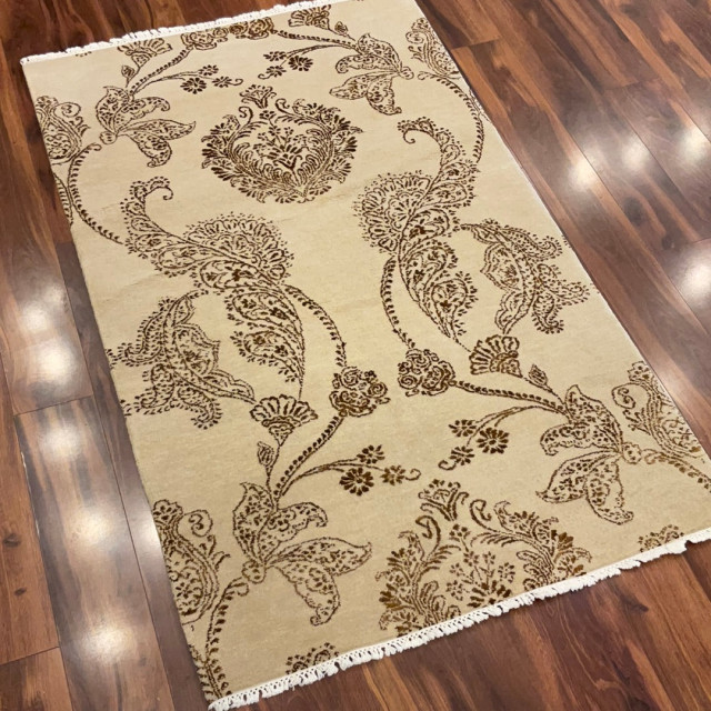 Kaoud Rugs 3X5 Rectangle Beige Contemp Area Rug - Traditional - Area ...