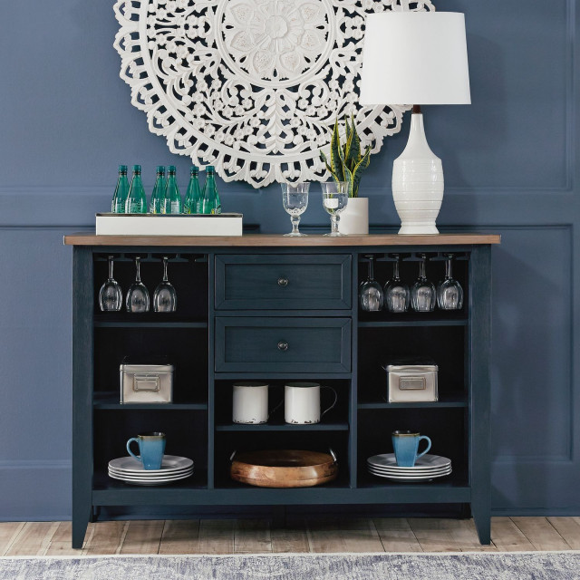 Freemon Server- Navy - Transitional - Buffets And Sideboards - by Modon ...