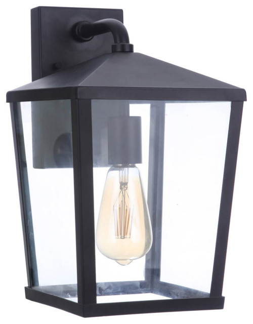 Craftmade Olsen Outdoor Wall Light in Midnight, 8.000 - Transitional ...