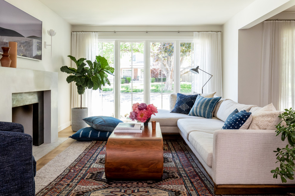 Harvard Yale - Transitional - Living Room - by DayHouse Studio | Houzz