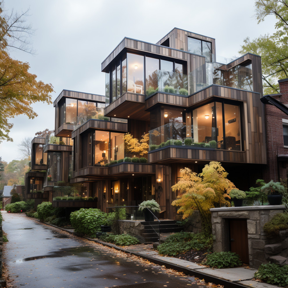Custom Homes Design - Contemporary - Exterior - Toronto - by NextGen ...