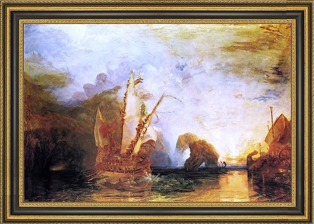 Joseph William Turner Ulysses Deriding Polyphemus Homer's Odyssey Print ...
