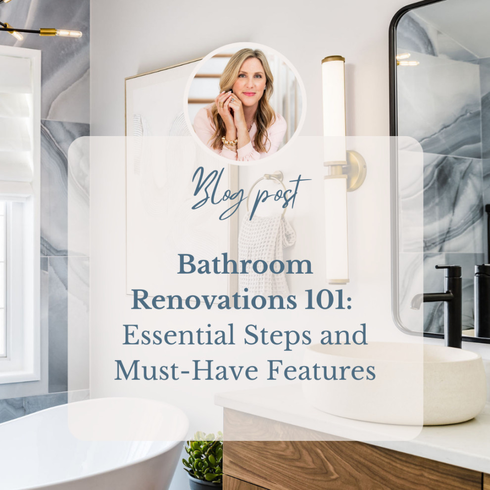 Bathroom Renovations 101: Essential Steps and Must-Have Features