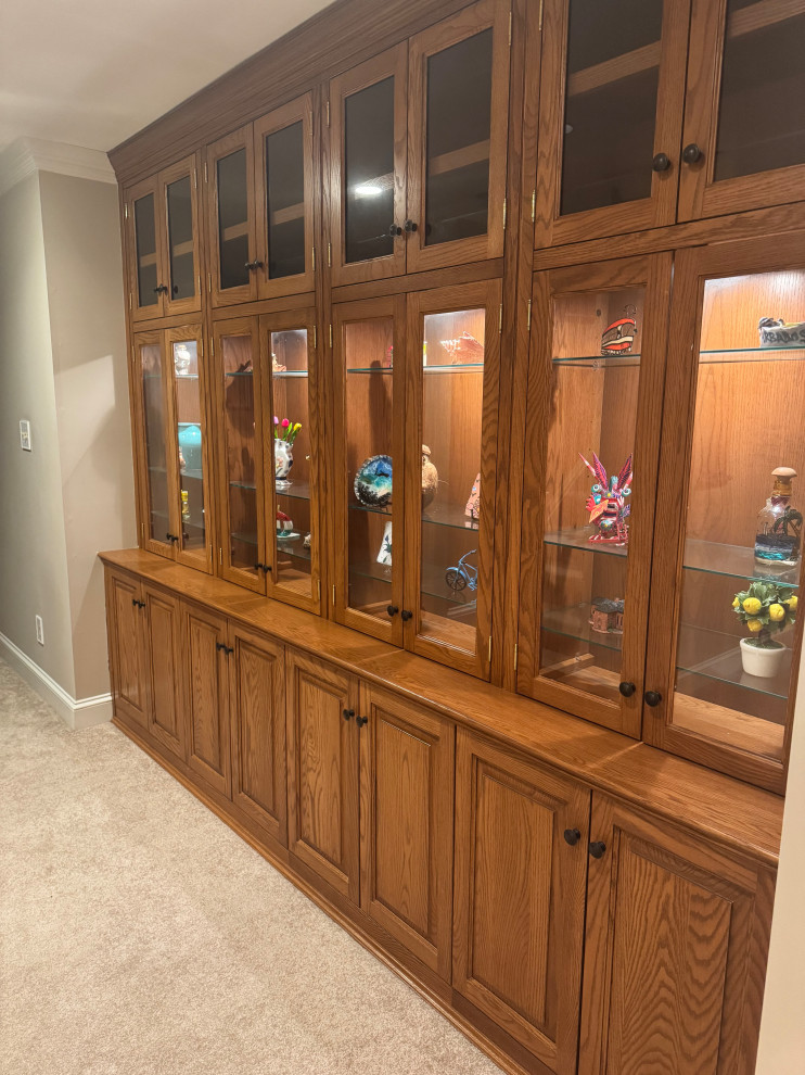 Built-in Display Case Update