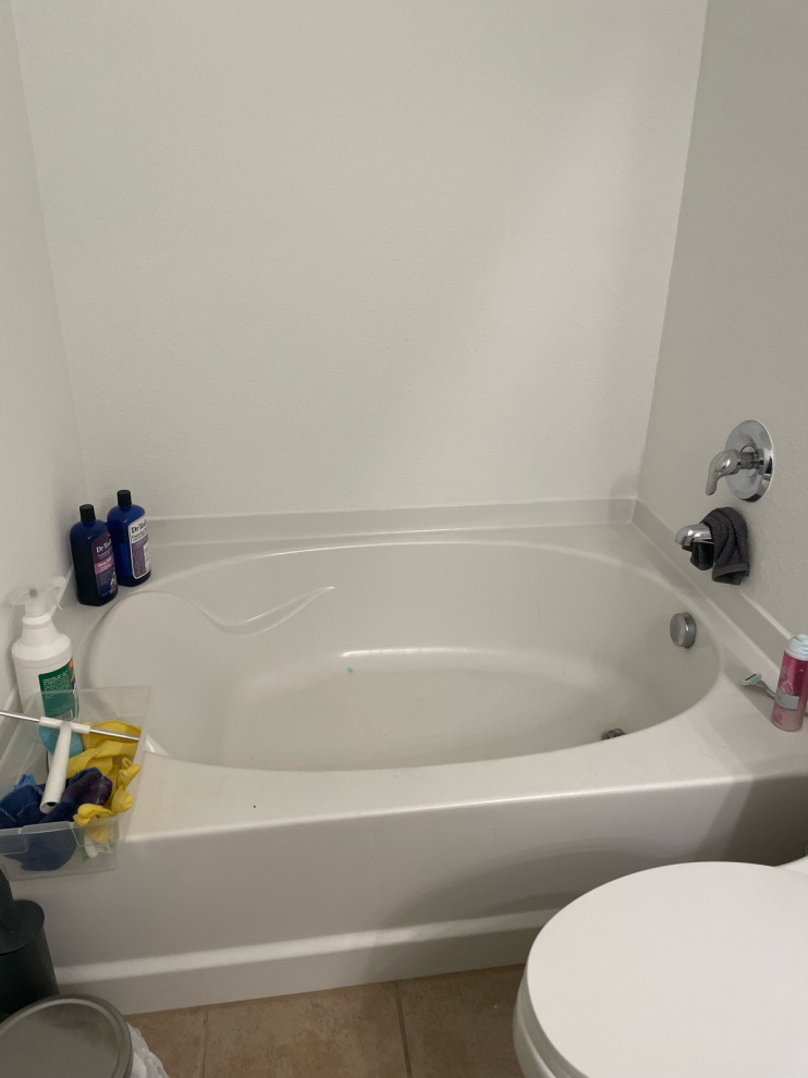 Help laying out small linear master bathroom