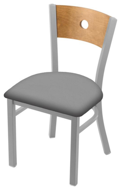 630 Voltaire 18 Chair (Anodized Nickel Finish) - Transitional - Dining ...