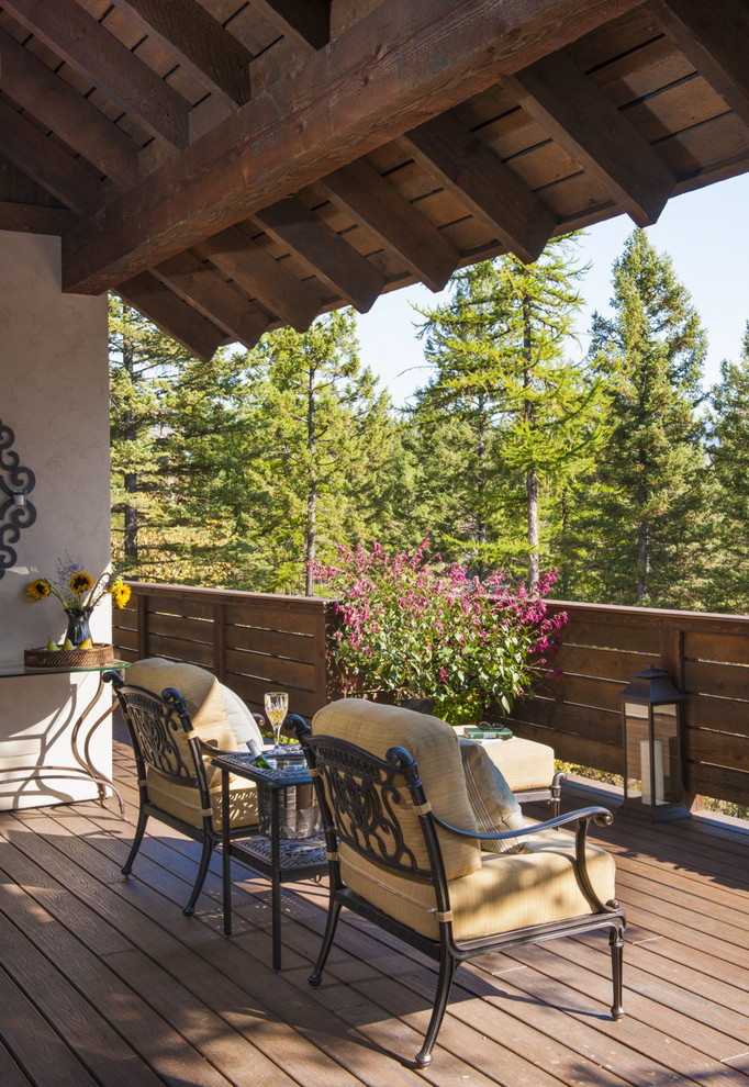 Mountain Modern Home - Rustic - Deck - Other - by Altius Design Group