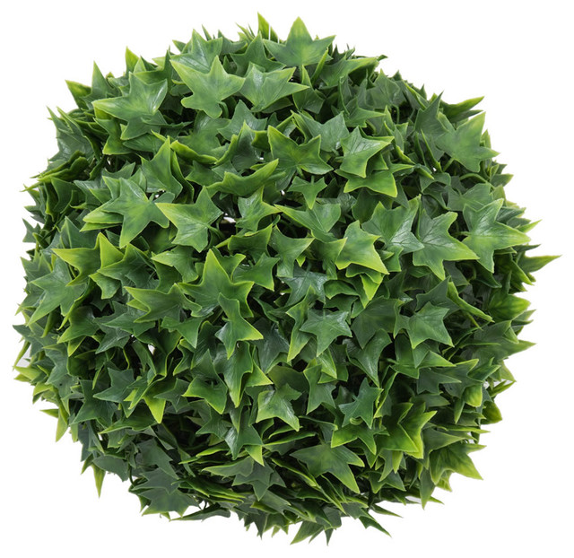 Vickerman Mini Ivy Ball UV Protected, 8" - Traditional - Artificial ...