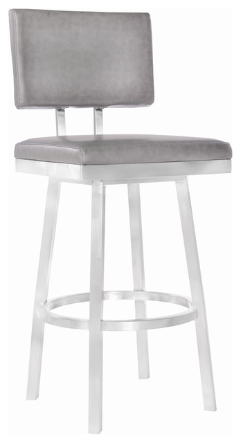 Balboa Armless Stool - Contemporary - Bar Stools And Counter Stools ...