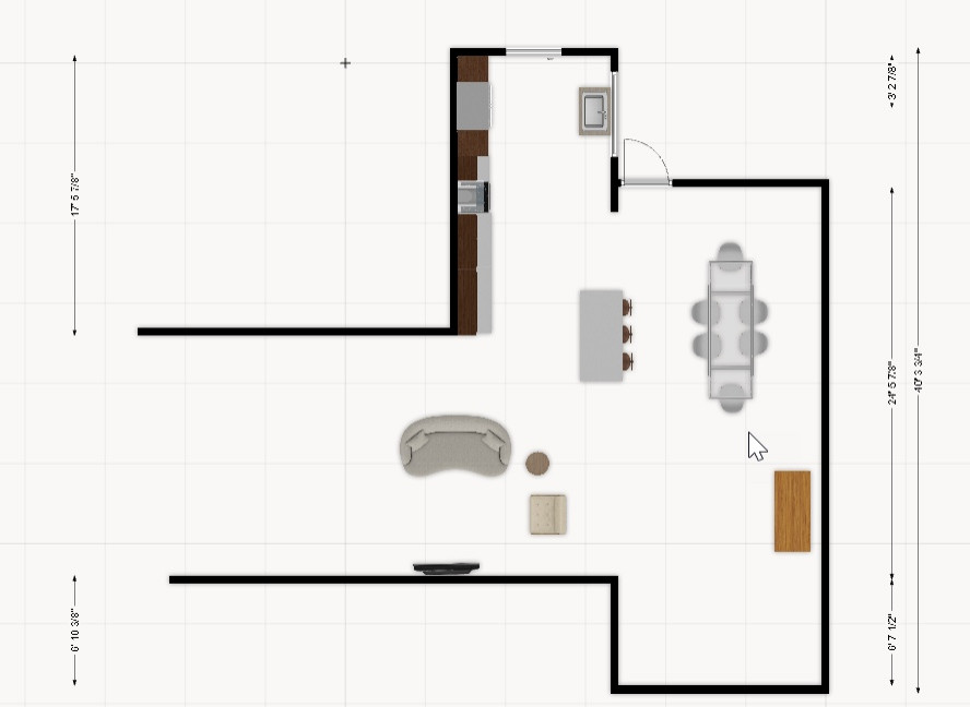 Offset Island or Peninsula? Need Design help