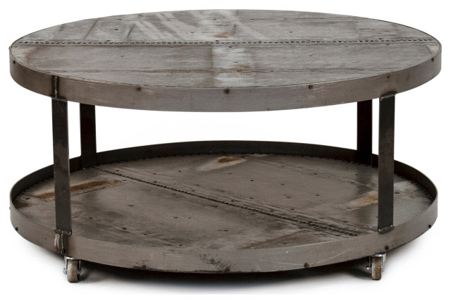 Bennett Coffee Table - Industrial - Coffee Tables - by Hudson Home ...