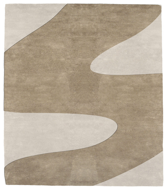 Meander B Wool Signature Rug, 10' Round - Contemporary - Area Rugs - by ...