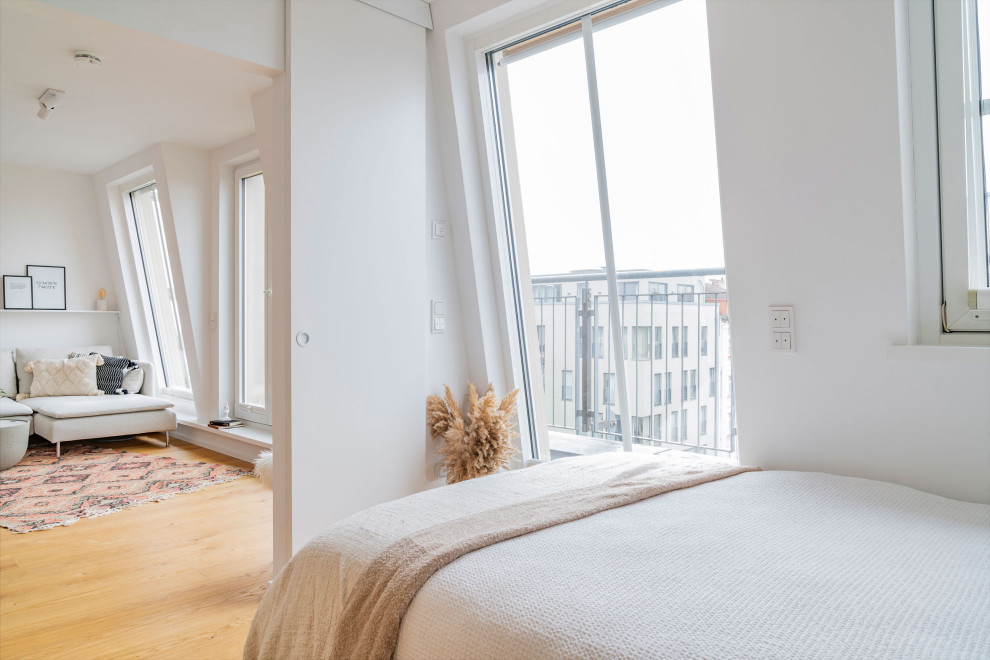 Neugestaltung einer Penthouse-Wohnung - Contemporary - Bedroom - Berlin ...