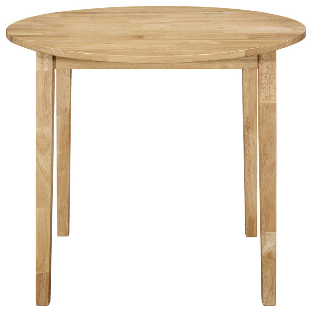 Bucknell 3-piece Dining Set With Drop Leaf Natural and Tan ...