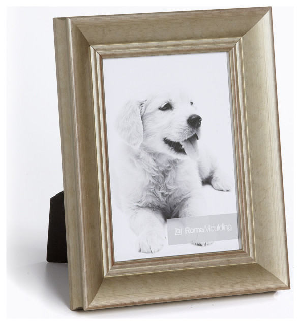 Urban Black Modern Medium Width Table Top Frame, 5" x 5" - Traditional ...