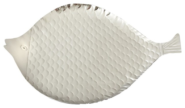 Leeber Fish Platter, Large - Beach Style - Serving Dishes And Platters ...