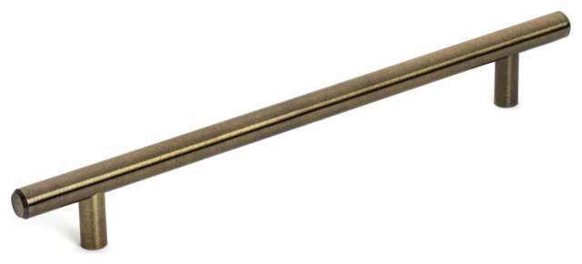 Antique Brass 7-1/2" (192mm) European Bar Pull - 10 PACK - Transitional ...