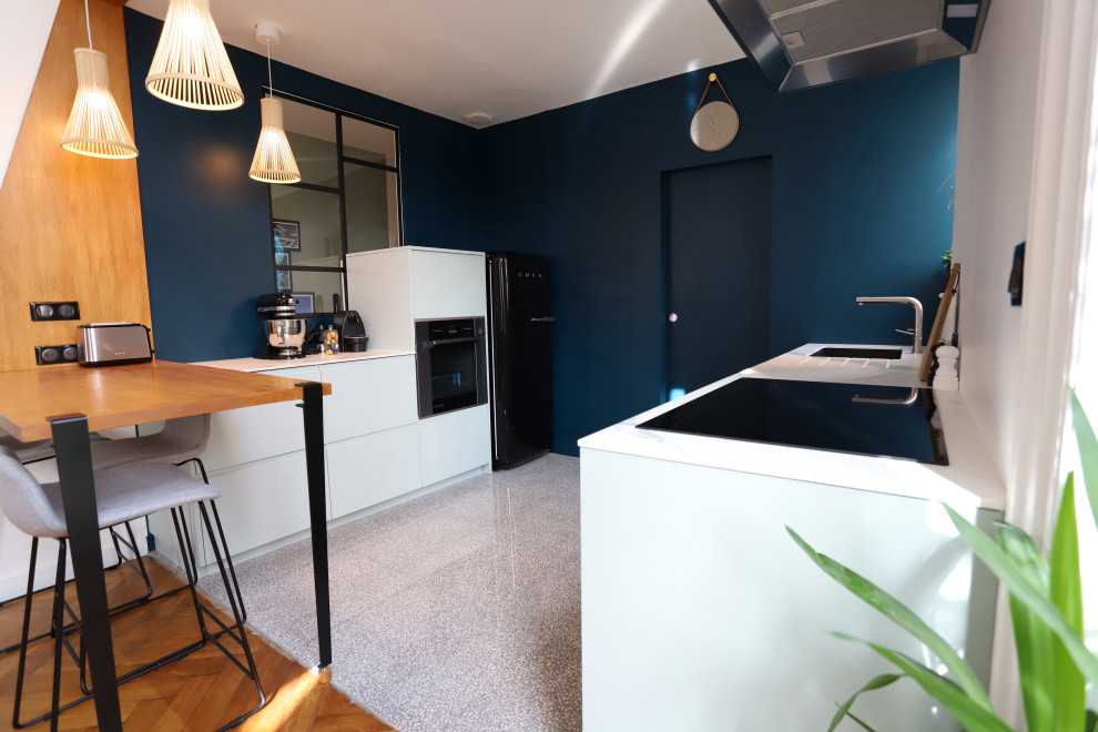 Un appartement Haussmannien à La Croix-Rousse - Transitional - Lyon ...