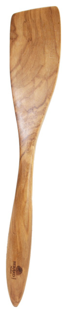 Berard Terra Olive Wood Solid Round Spatula, 13 Inch - Transitional ...