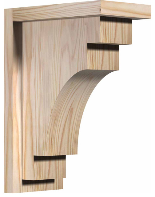 Mediterranean Corbel w/Backplate, 10"Dx14"H - Transitional - Corbels ...