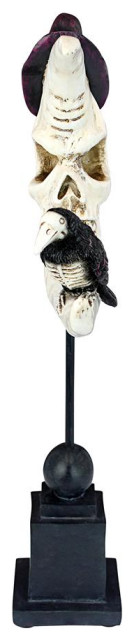 Design Toscano Warlocks Raven Moon Halloween Statue - Eclectic ...