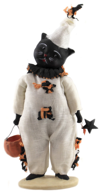 Dee Foust-Harvey Kamden's Kitty Star Polyresin Clown Pumpkin Halloween ...