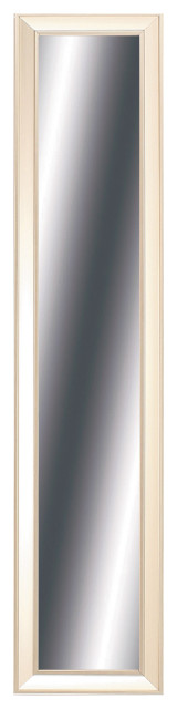 Champagne Rectangle Full Length Hanging Polystyrene Mirror ...