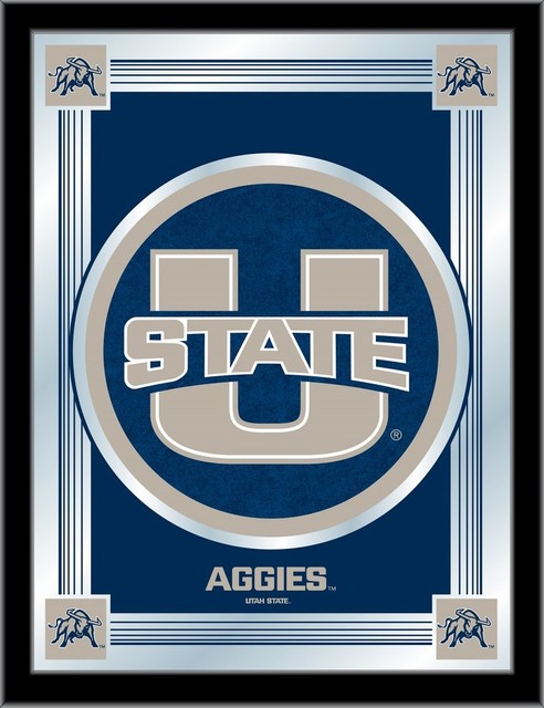Utah State Logo Mirror - Contemporary - Wall Accents - by Holland Bar ...