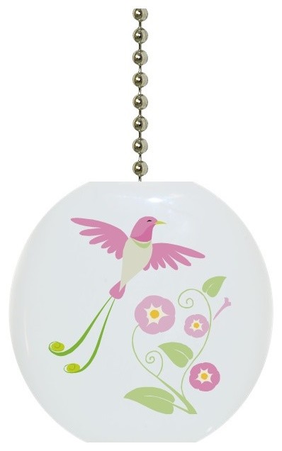 Bird Spring Flowers Ceiling Fan Pull - Traditional - Ceiling Fan ...