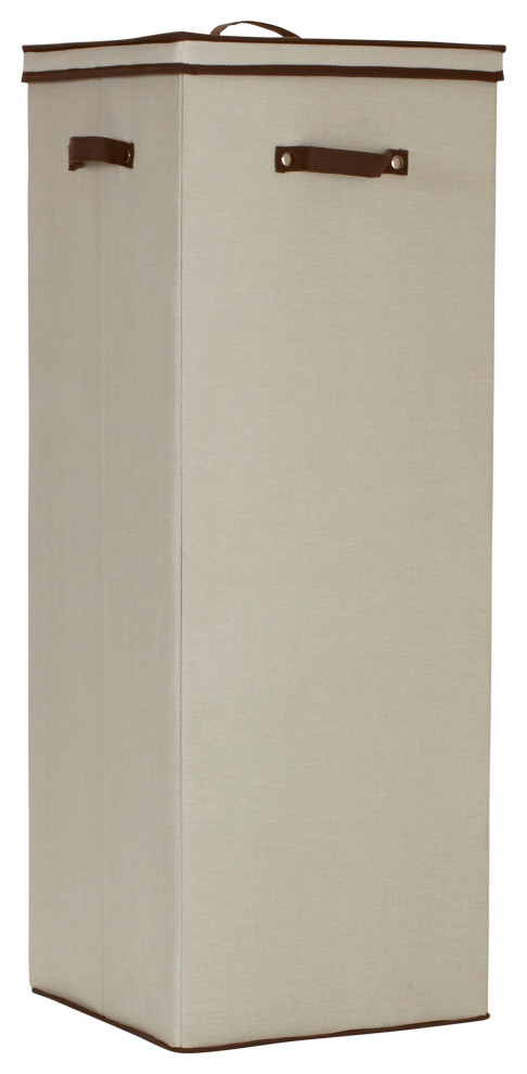 Tall Wrapping Paper Organizer Storage Box With Lift-Out Ribbon Tray ...